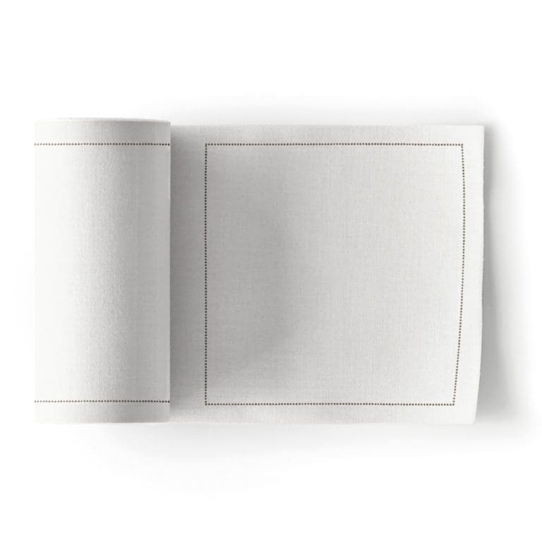 MY DRAP - Cream Cotton Cocktail Napkins 50 Units